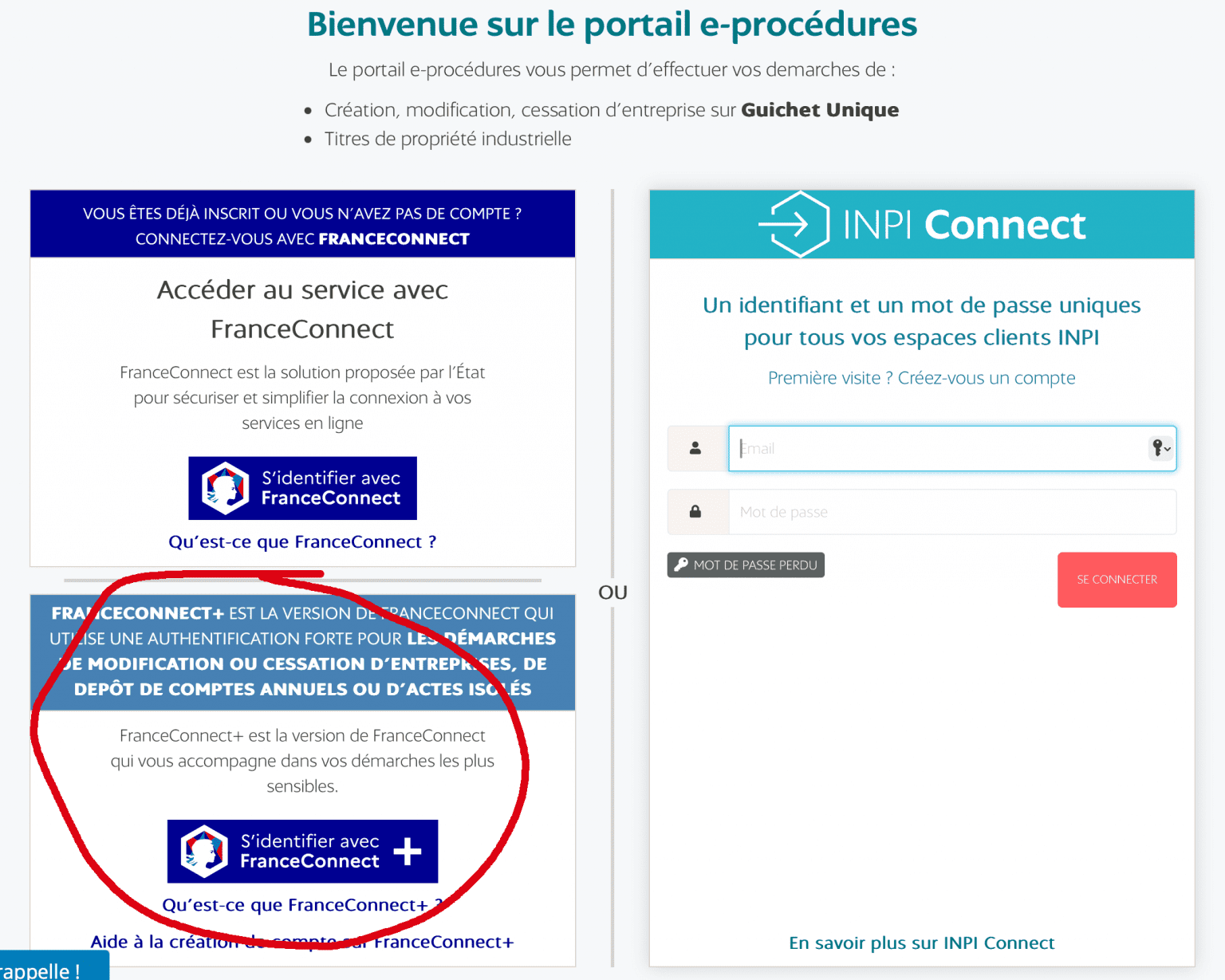 Portail e-procèdure INPI - Régler le problème de la signature ...